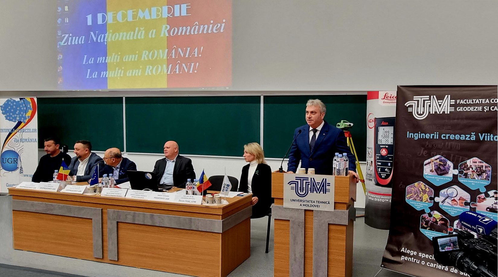 De Ziua Națională A României, Uniunea Geodezilor Din România A Pus ...