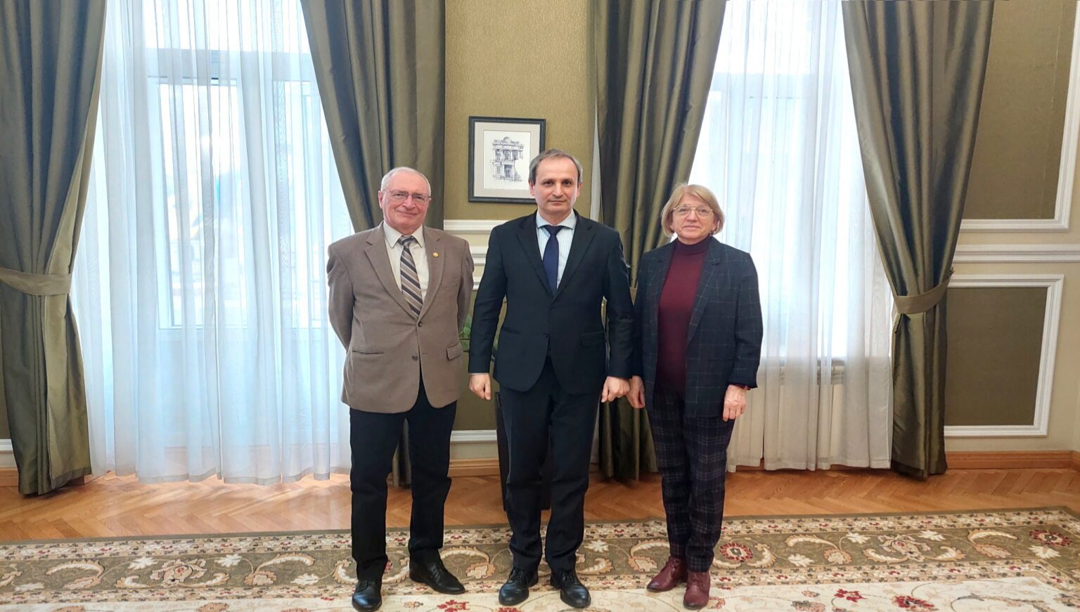 Virginia State University Professor Ceslav CIOBANU visiting UTM