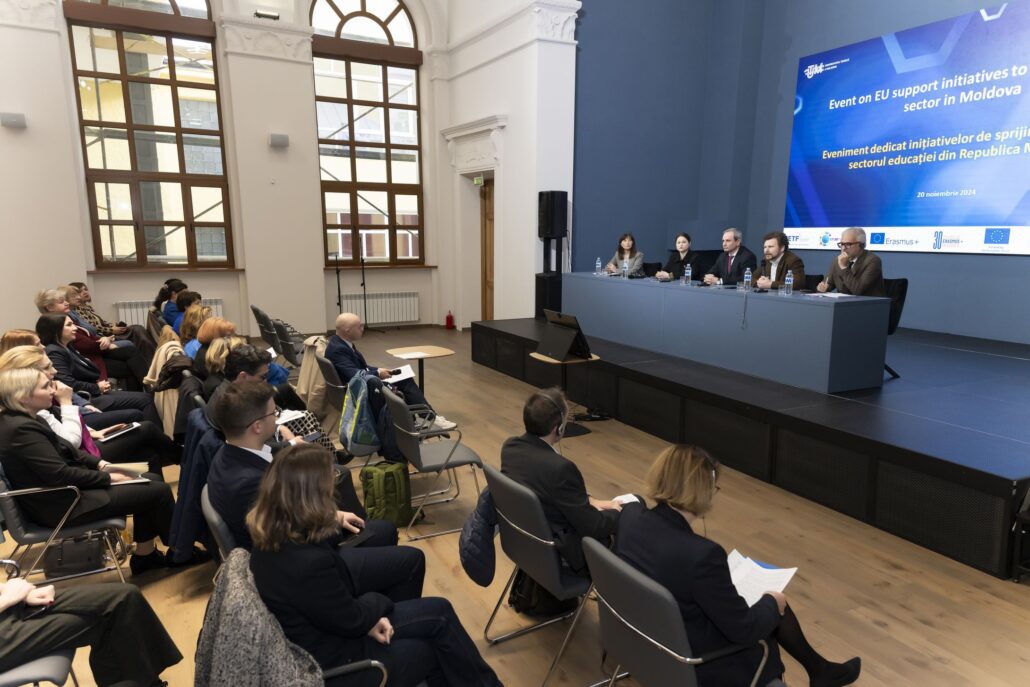 The event "EU Initiatives Supporting the Educational Sector in Moldova ...